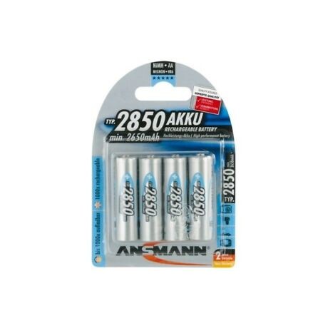 ACCUS RECHARGEABLES ANSMANN 2850 AA NIMH ANSMANN | Images-Photo Paris